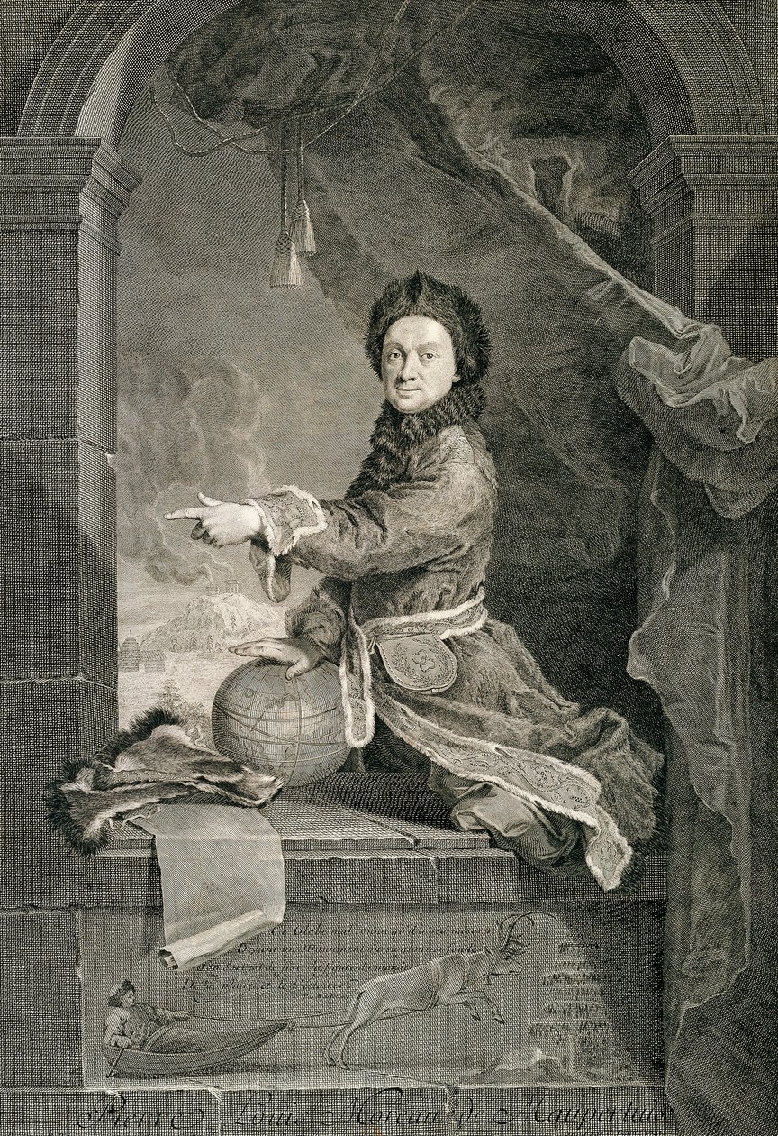 Portrait of Pierre Louis Moreau de Maupertuis (Saint-Malo