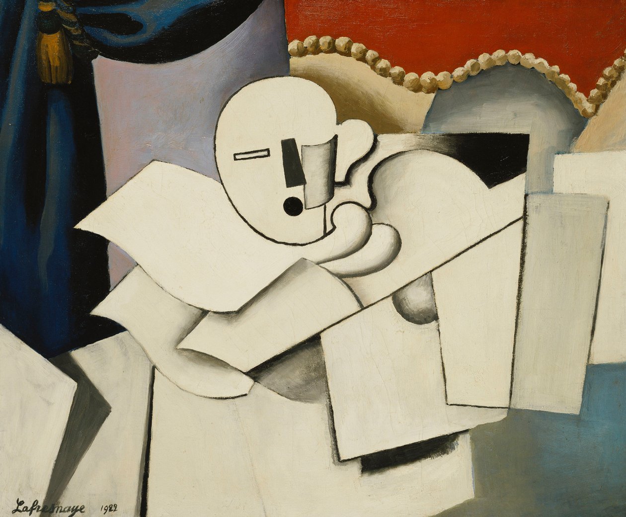 Le Clown, 1922 | Roger de La Fresnaye | Estampe d'art