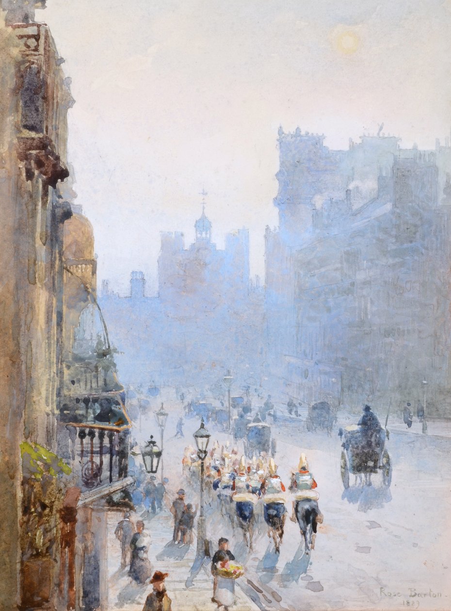 La rue St James vers le palais St James | Rose Maynard Barton