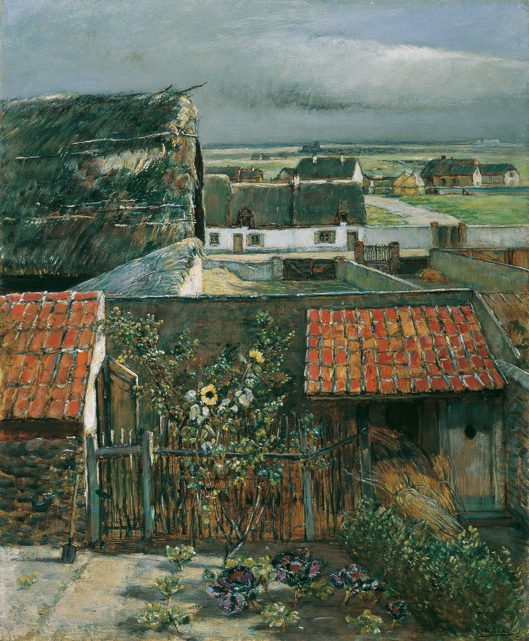 Paysage breton | Rudolf Ribarz | Estampe d'art