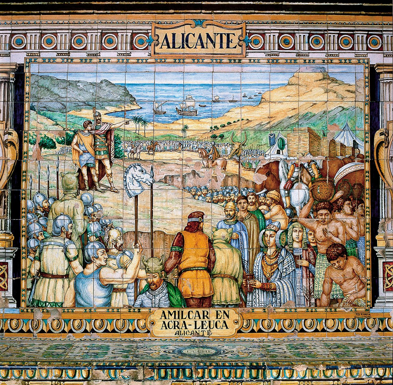 Les Carthaginois dirigés par Hamilcar et son fils Hannibal et la ...