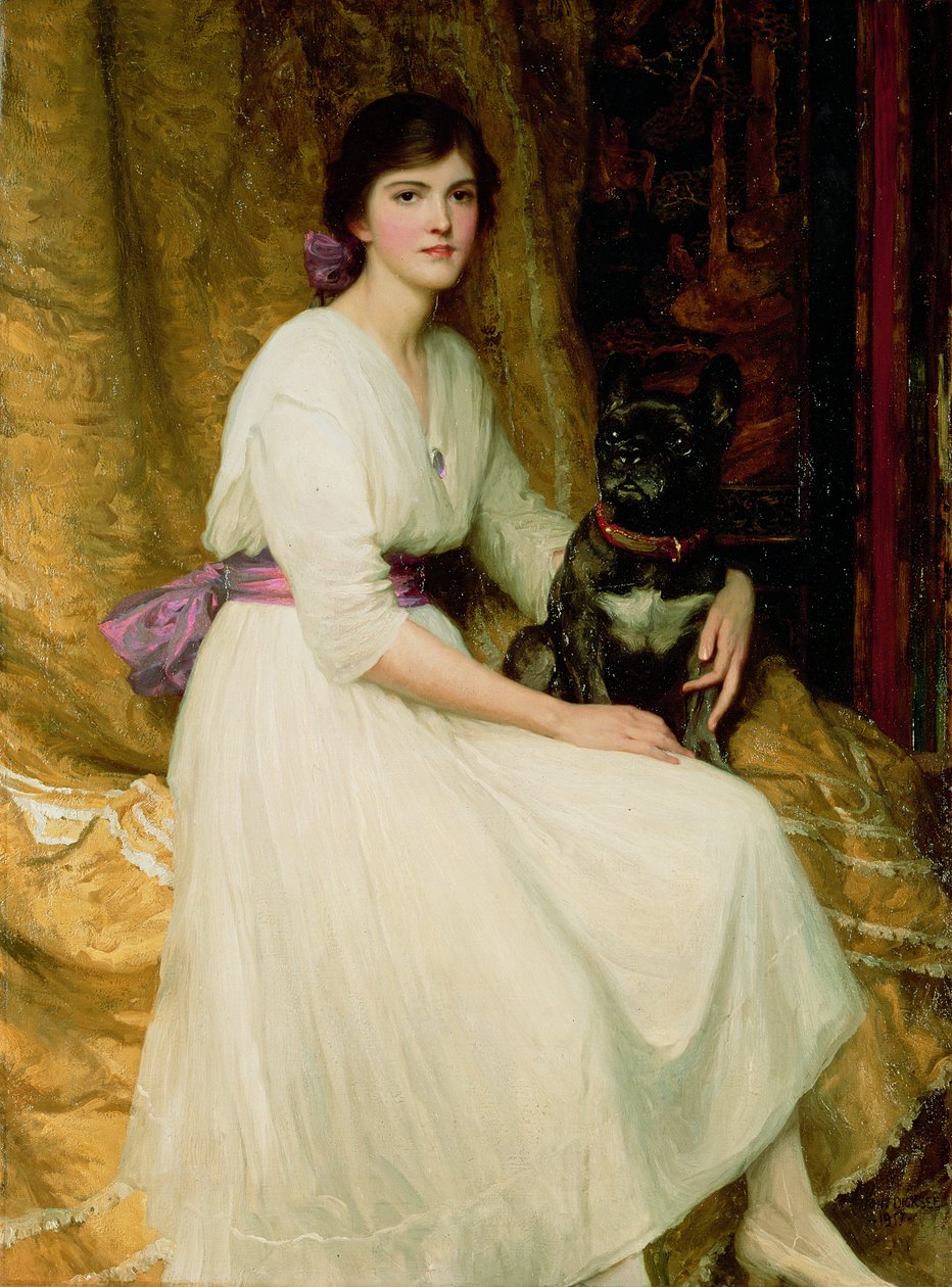 Portrait de Mlle Dorothy Dicksee | Frank Dicksee