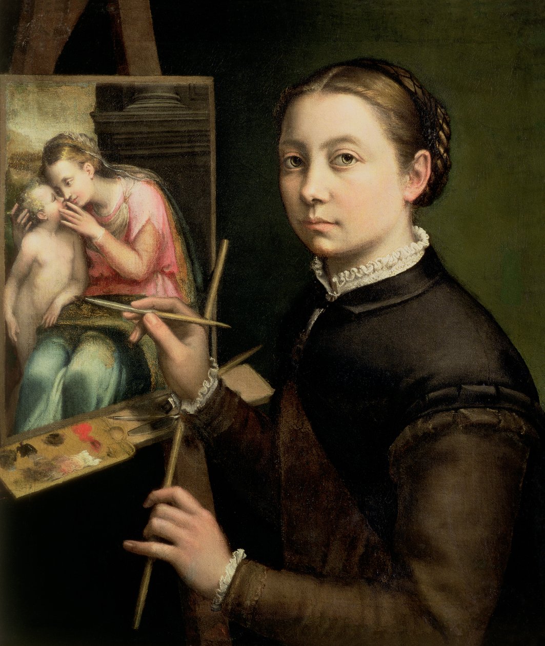 Autoportrait au chevalet, 1556 | Sofonisba Anguissola