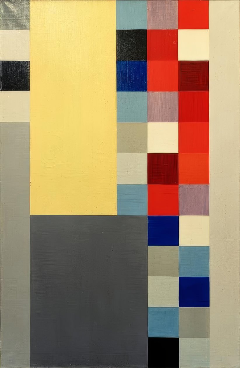 Composition verticale-horizontale | Sophie Taeuber Arp