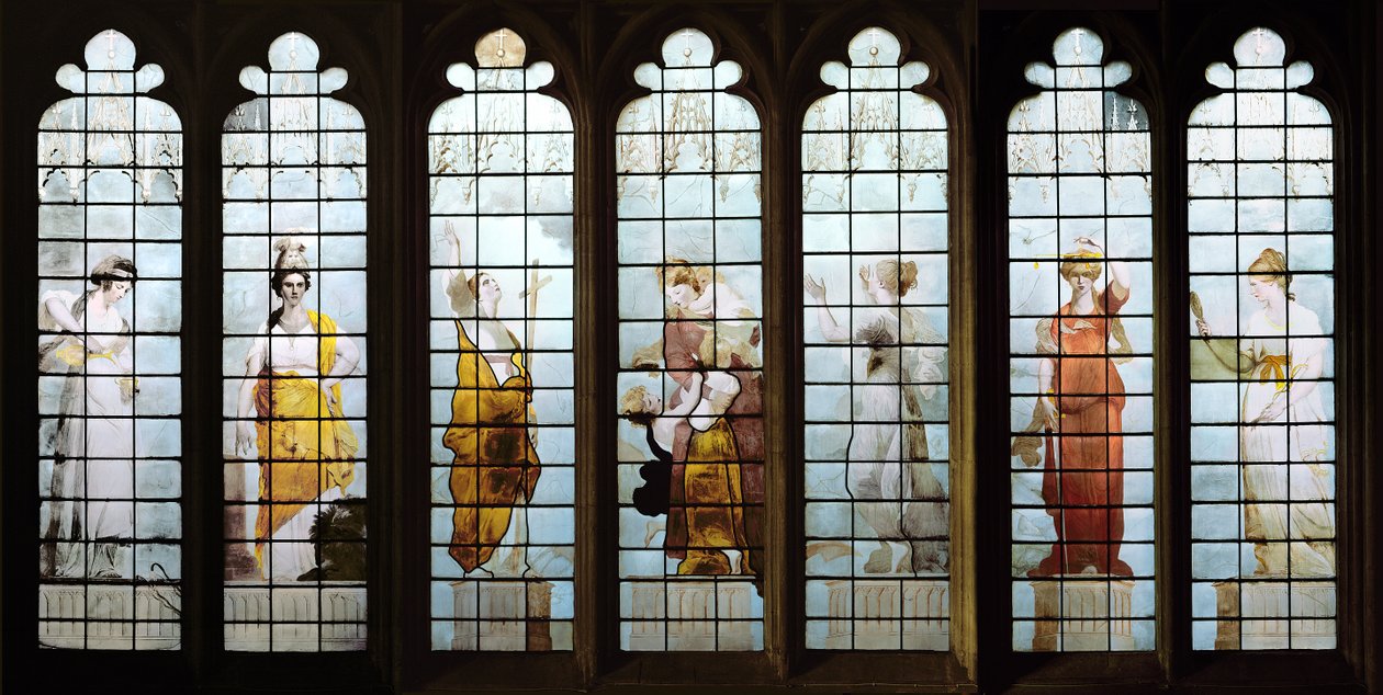 Les Sept Vertus Cardinales | Thomas Jervais | Estampe d'art