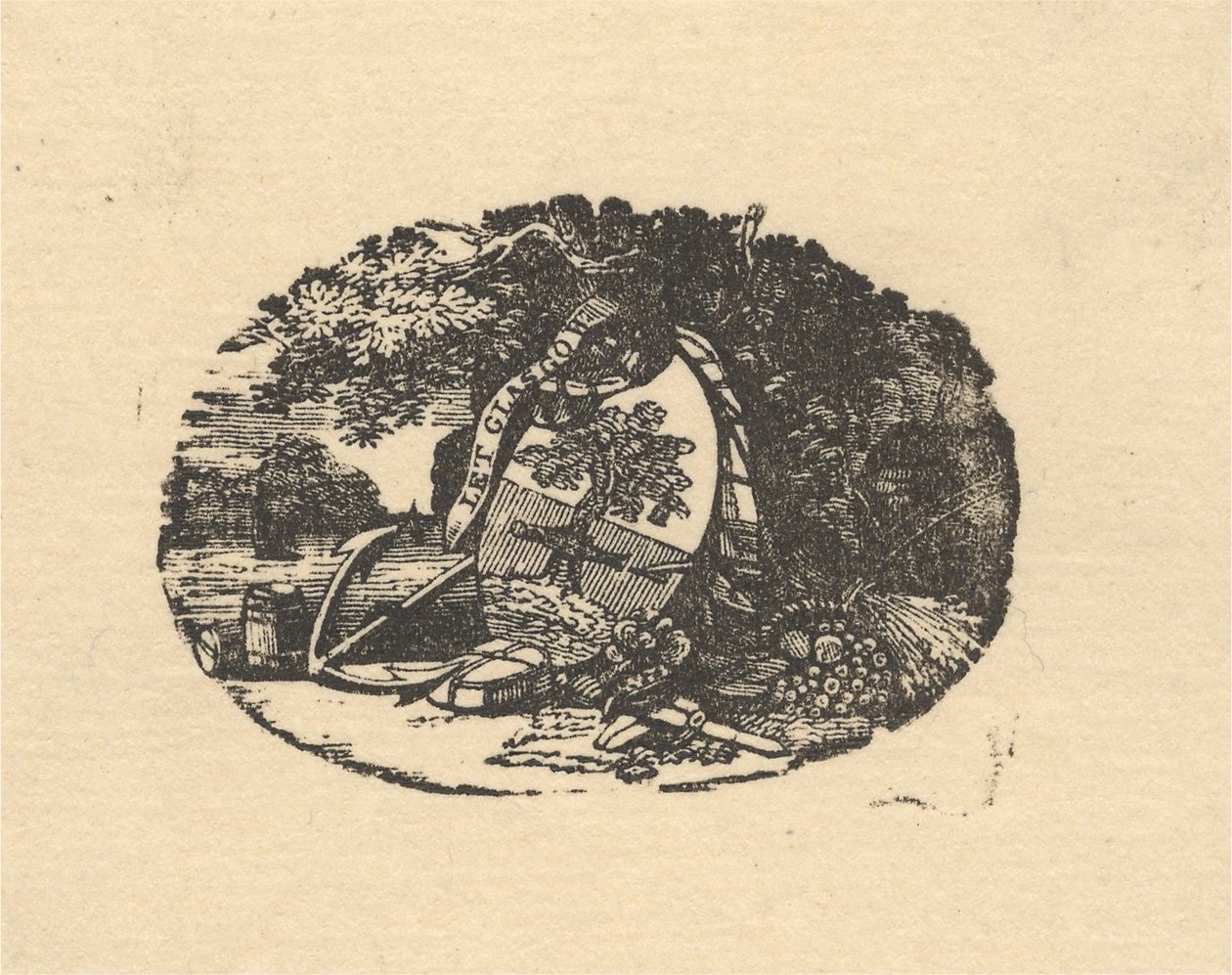 Les armoiries de Glasgow | Thomas Bewick | Estampe d'art