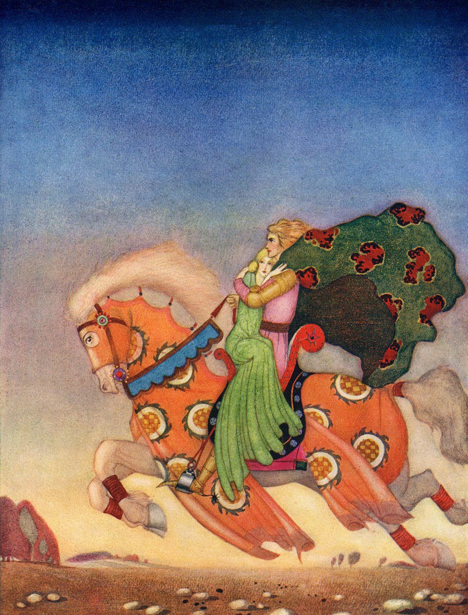 Tristram portant Isolde par Thomas MacKenzie