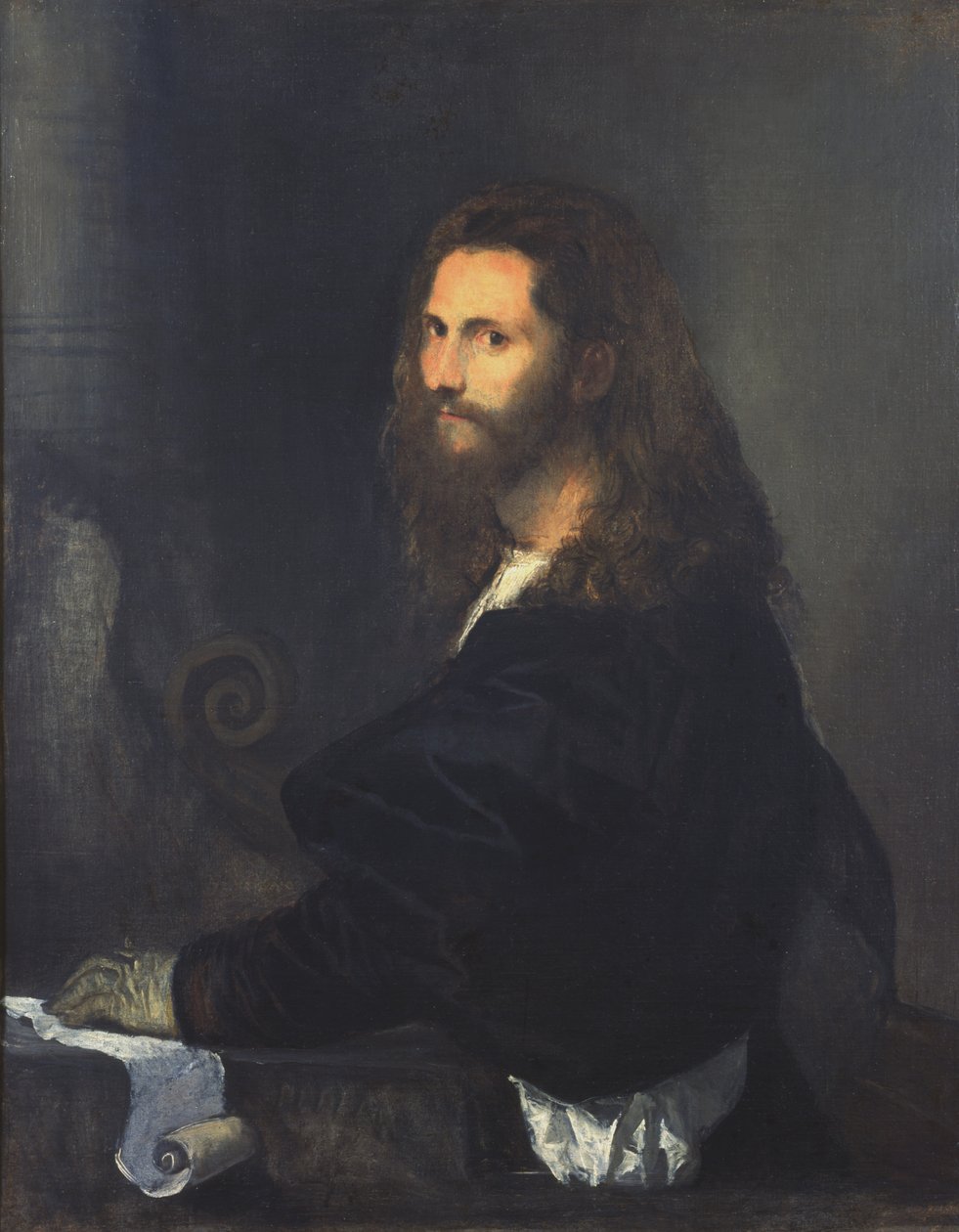 Portrait d'un musicien | Tiziano Vecelli | Estampe d'art
