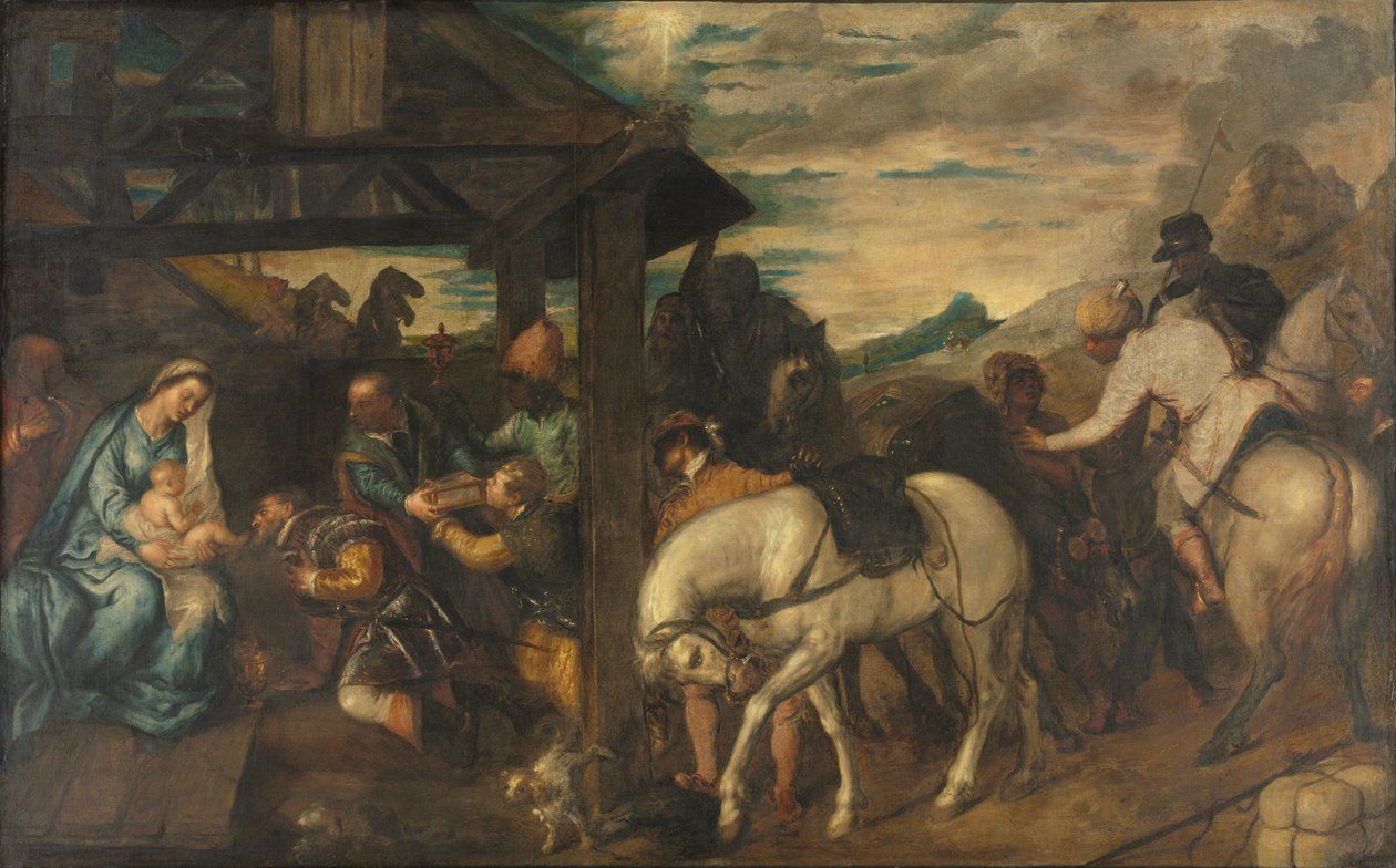 Adoration des Mages | Titian | Estampe d'art