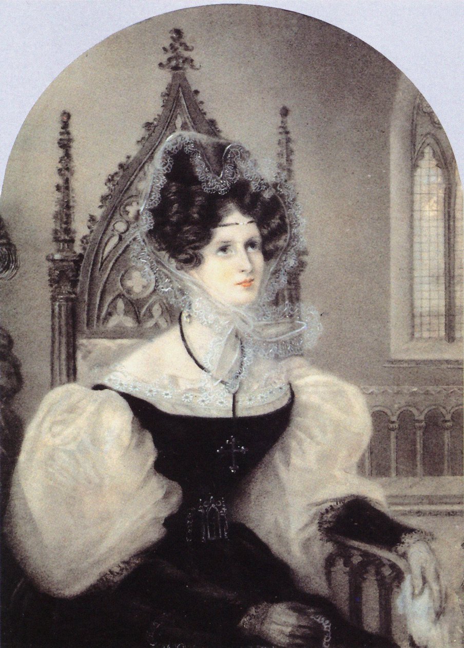 Portrait de la princesse Zinaida Alexandrovna Volkonskaya 1792-1862