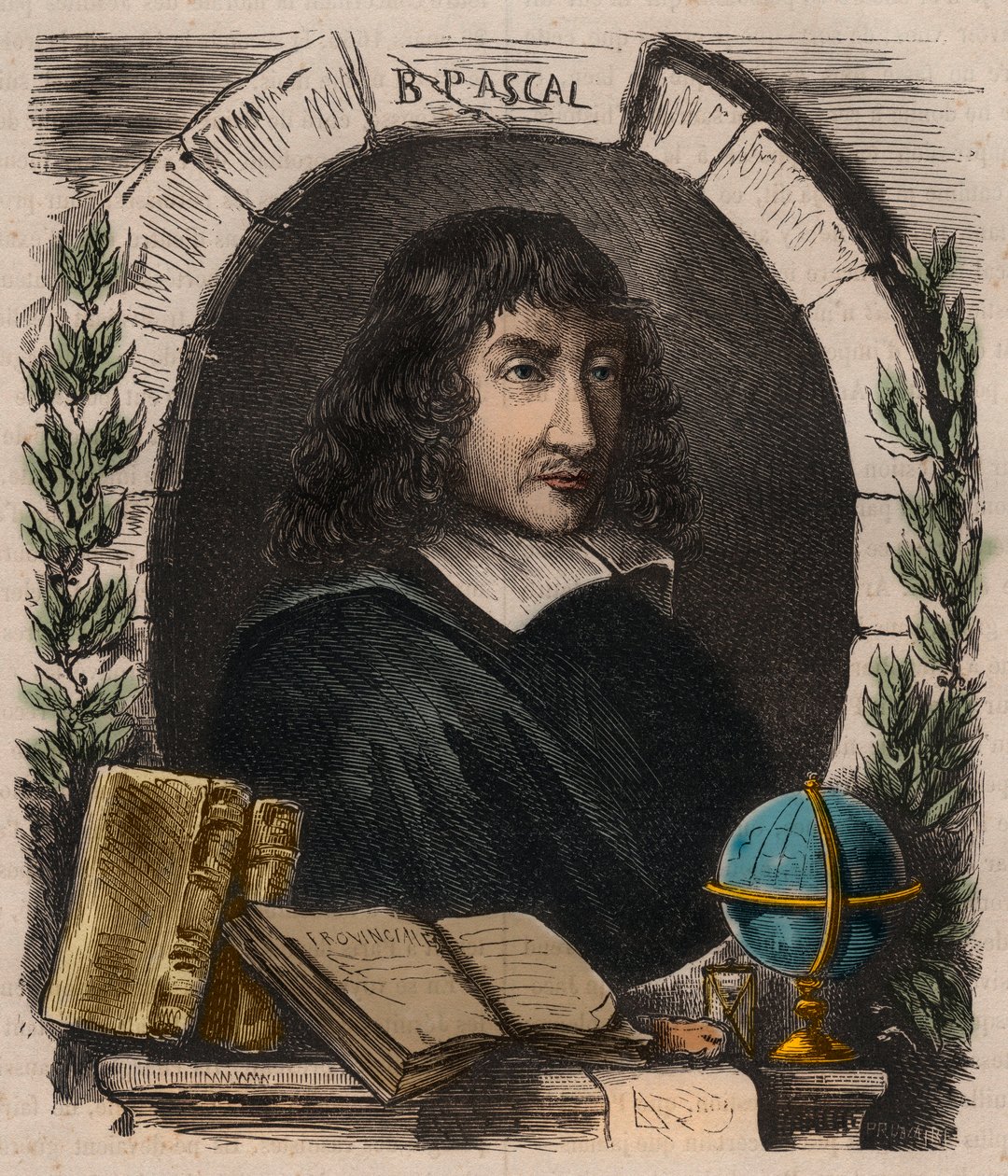 Portrait de Blaise Pascal (gravure) | Unknown artist