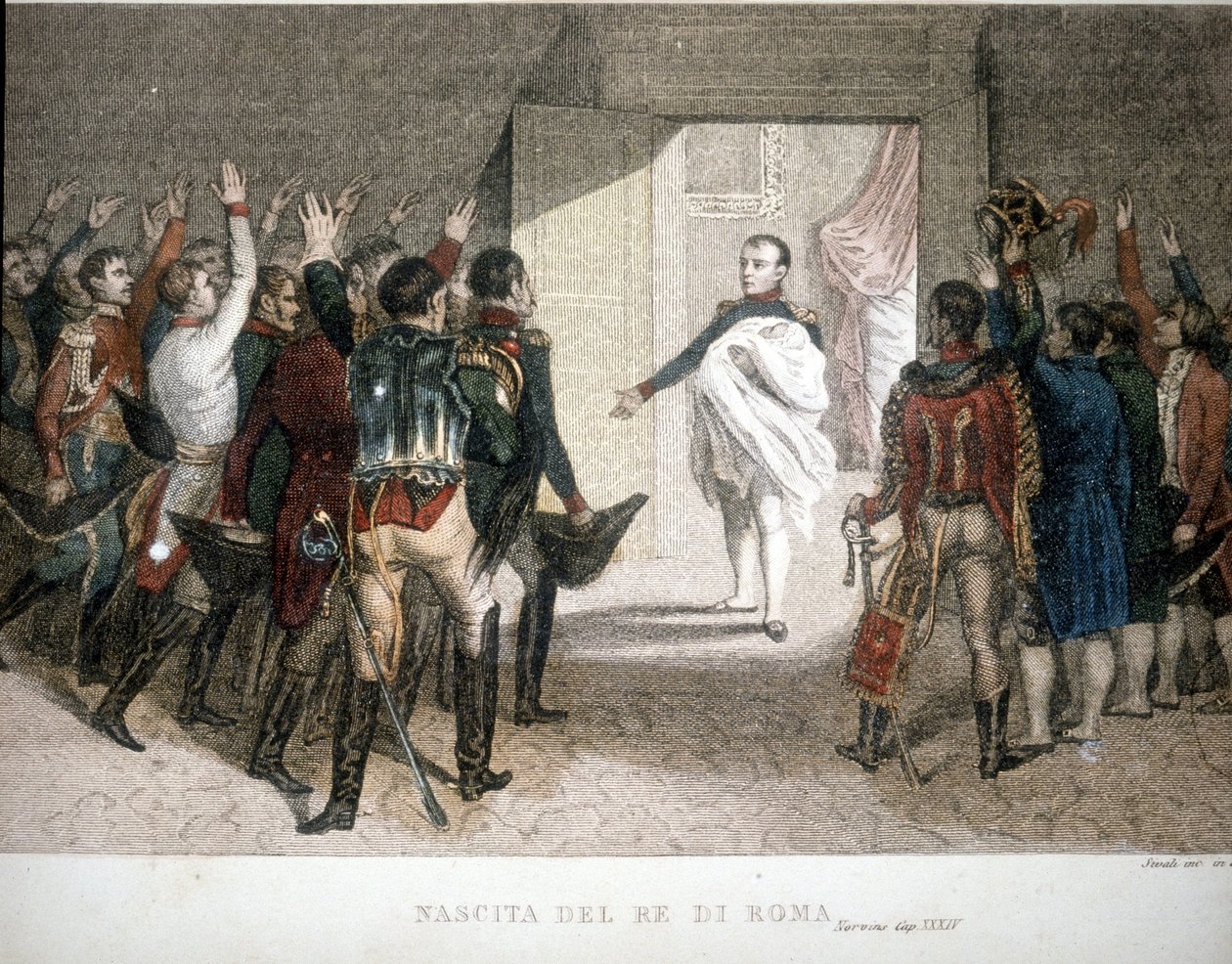 Naissance du roi de Rome : Napoléon II, fils de l'empereur Napoléon Ier