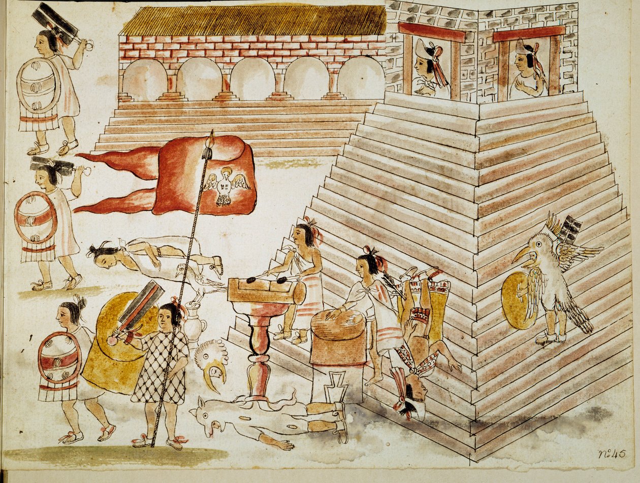 Conquête du Mexique : destruction de Tenochtitlan, capitale de l'empire ...