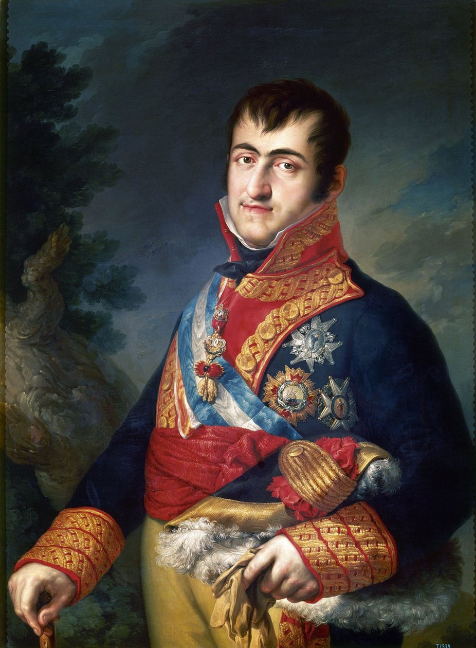Portrait du roi Ferdinand VII d'Espagne, 1814-1815