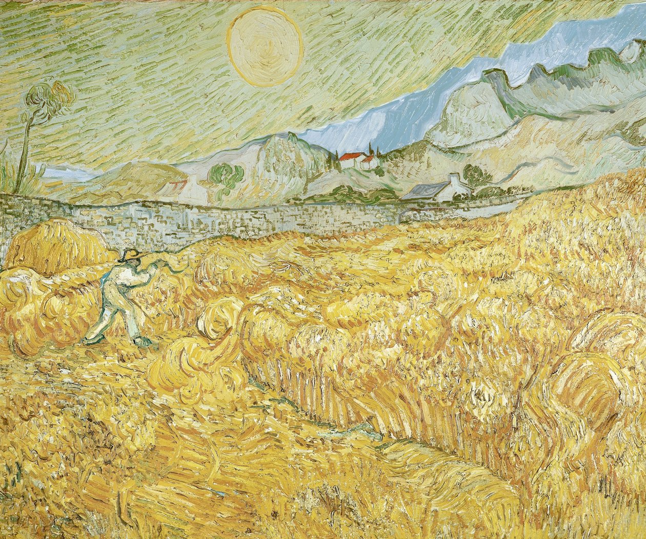 Le Moissonneur | Vincent van Gogh | Estampe d'art