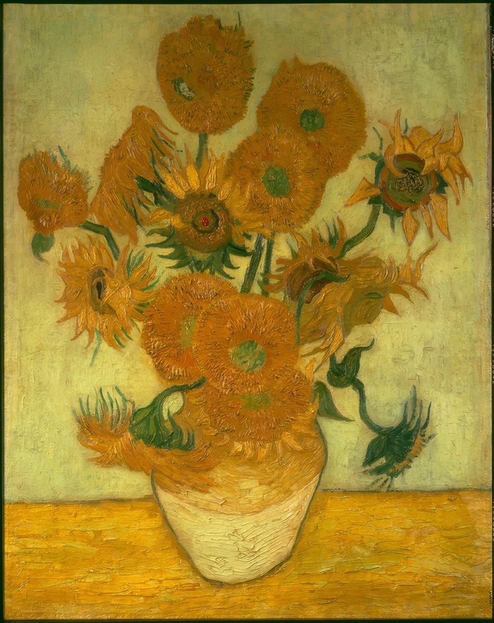 Quatorze tournesols dans un vase | Vincent van Gogh