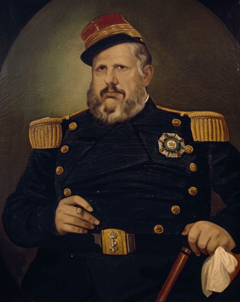 Portrait de Ferdinand II des Deux-Siciles | Estampe d'art