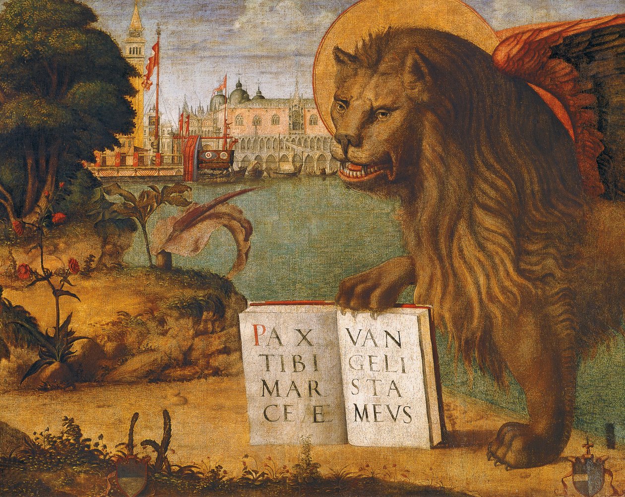 Le Lion de Saint-Marc | Vittore Carpaccio | Estampe d'art