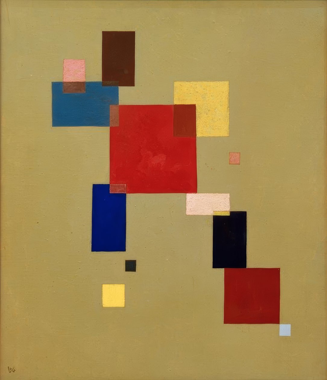 13 rectangles | Wassily Kandinsky | Estampe d'art