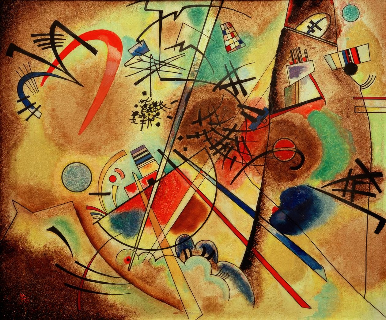 Petit rêve en rouge | Wassily Kandinsky | Estampe d'art