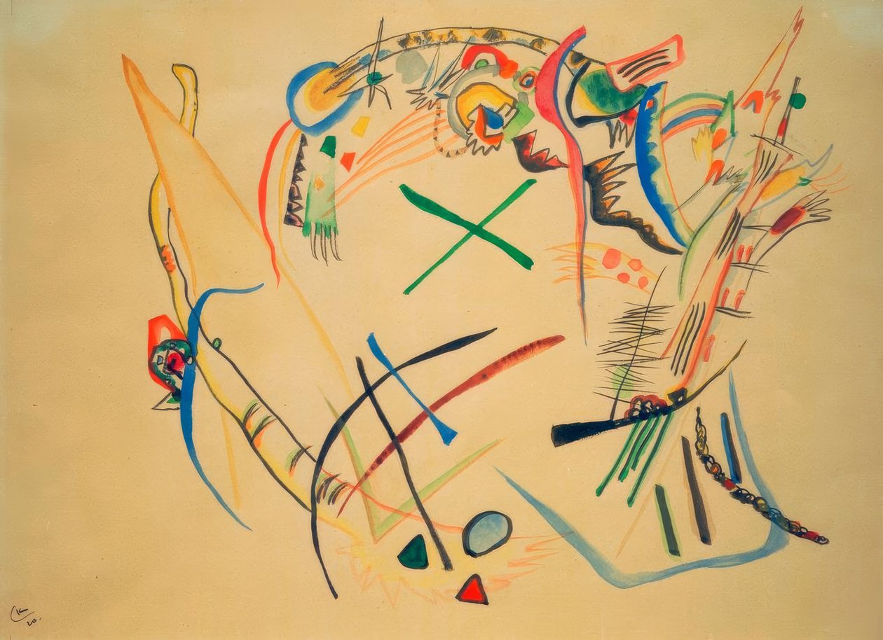 Esquisse | Wassily Kandinsky | Estampe d'art