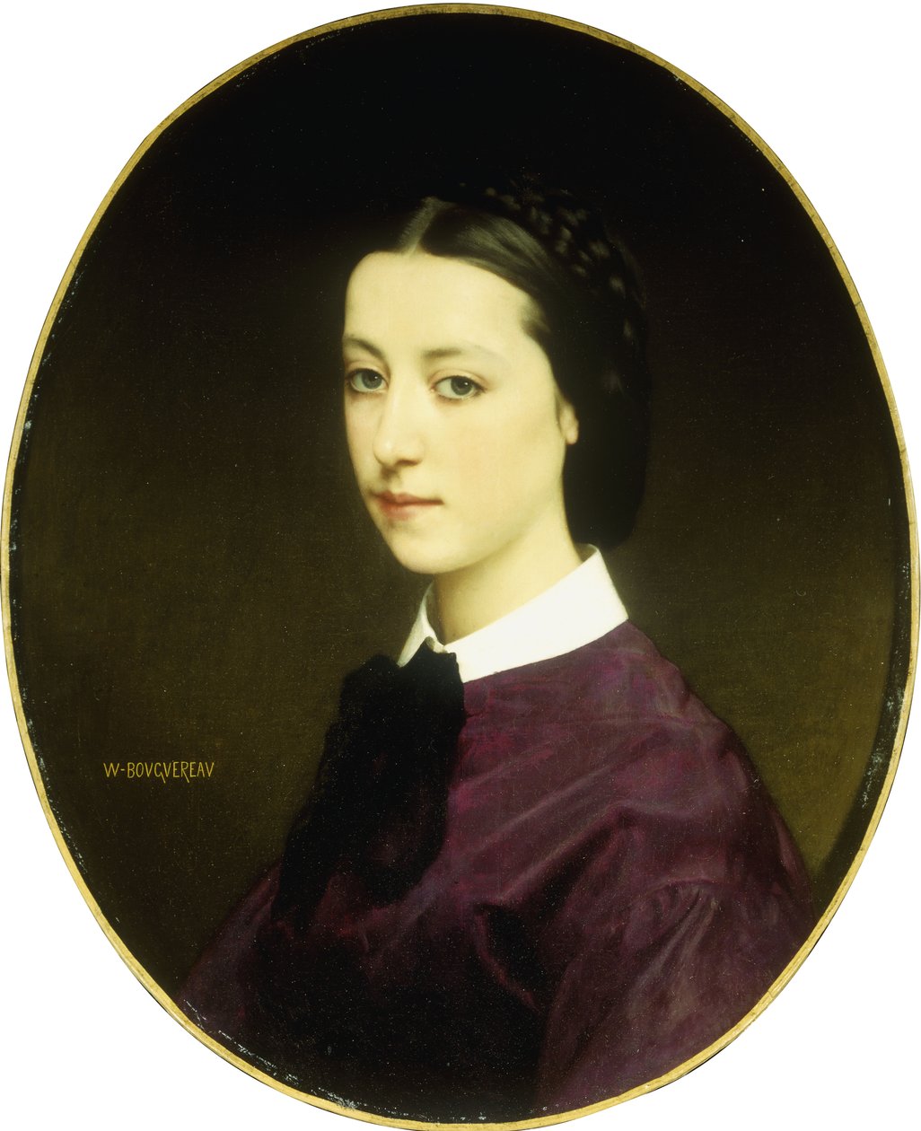 Portrait d'une jeune femme | William Adolphe Bouguereau