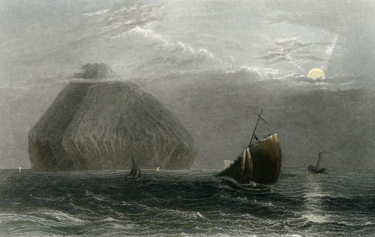 Ailsa Craig, gravé par J. T. Willmore | Estampe d'art