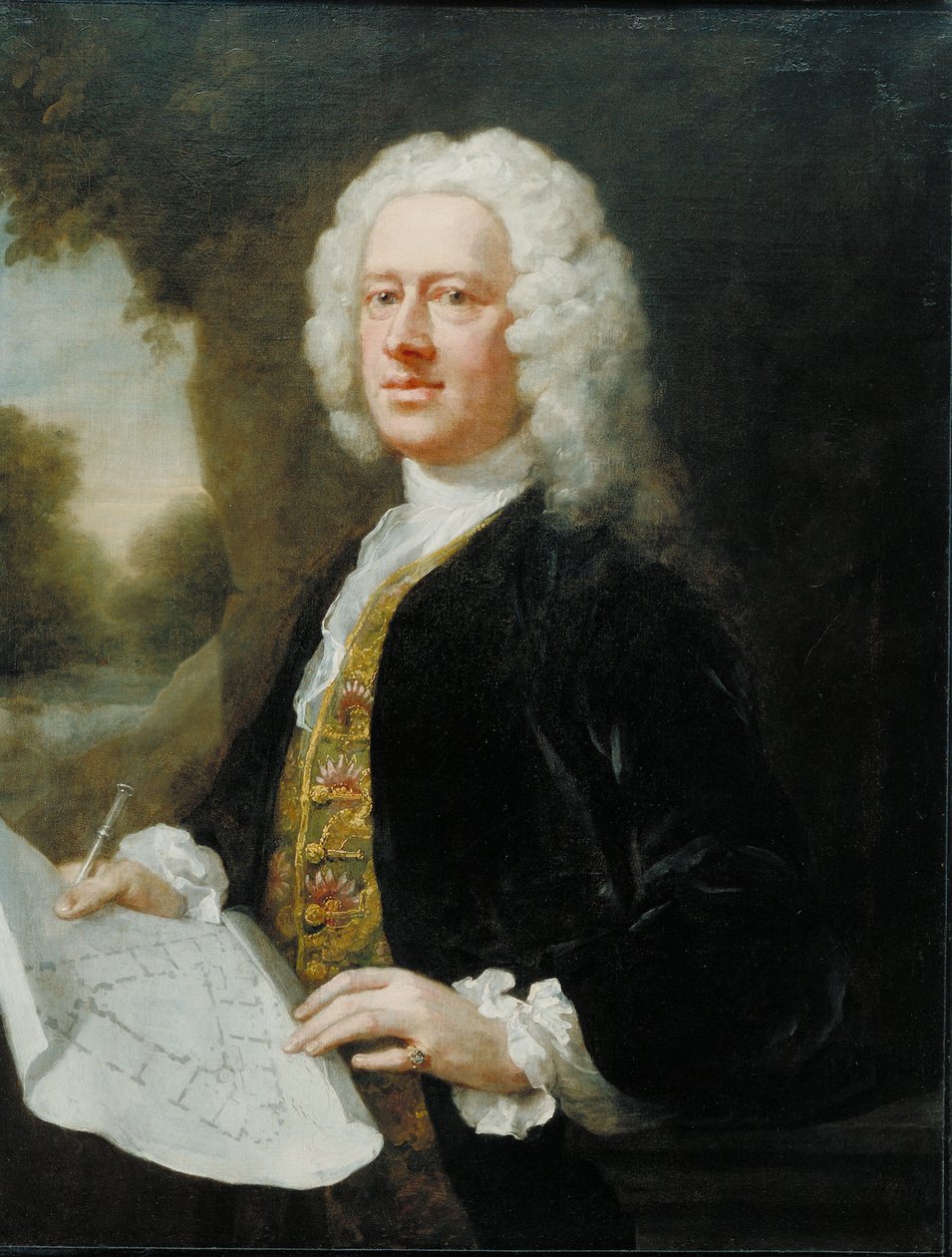 Portrait de Theodore Jacobson, 1742 | William Hogarth