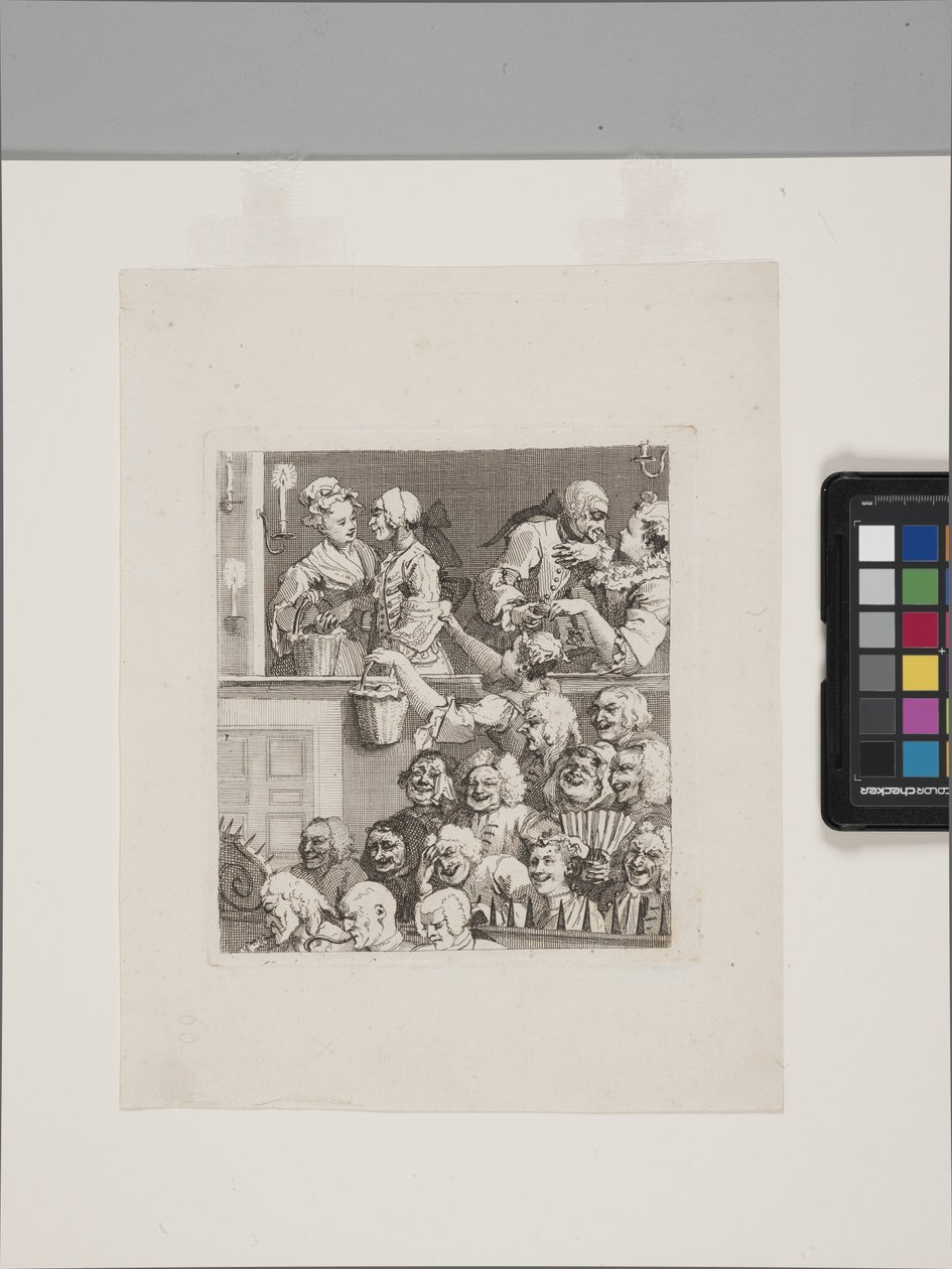 Le public rieur | William Hogarth | Estampe d'art