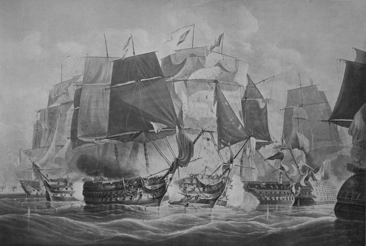 Trafalgar | William John Huggins | Estampe d'art