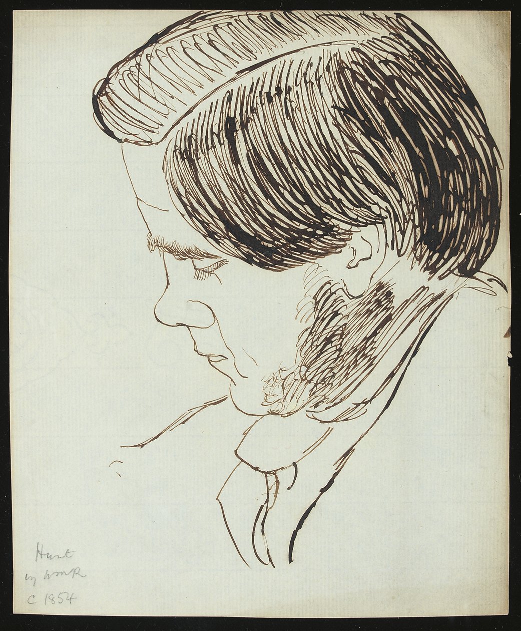 Portrait de William Holman Hunt | William Michael Rossetti