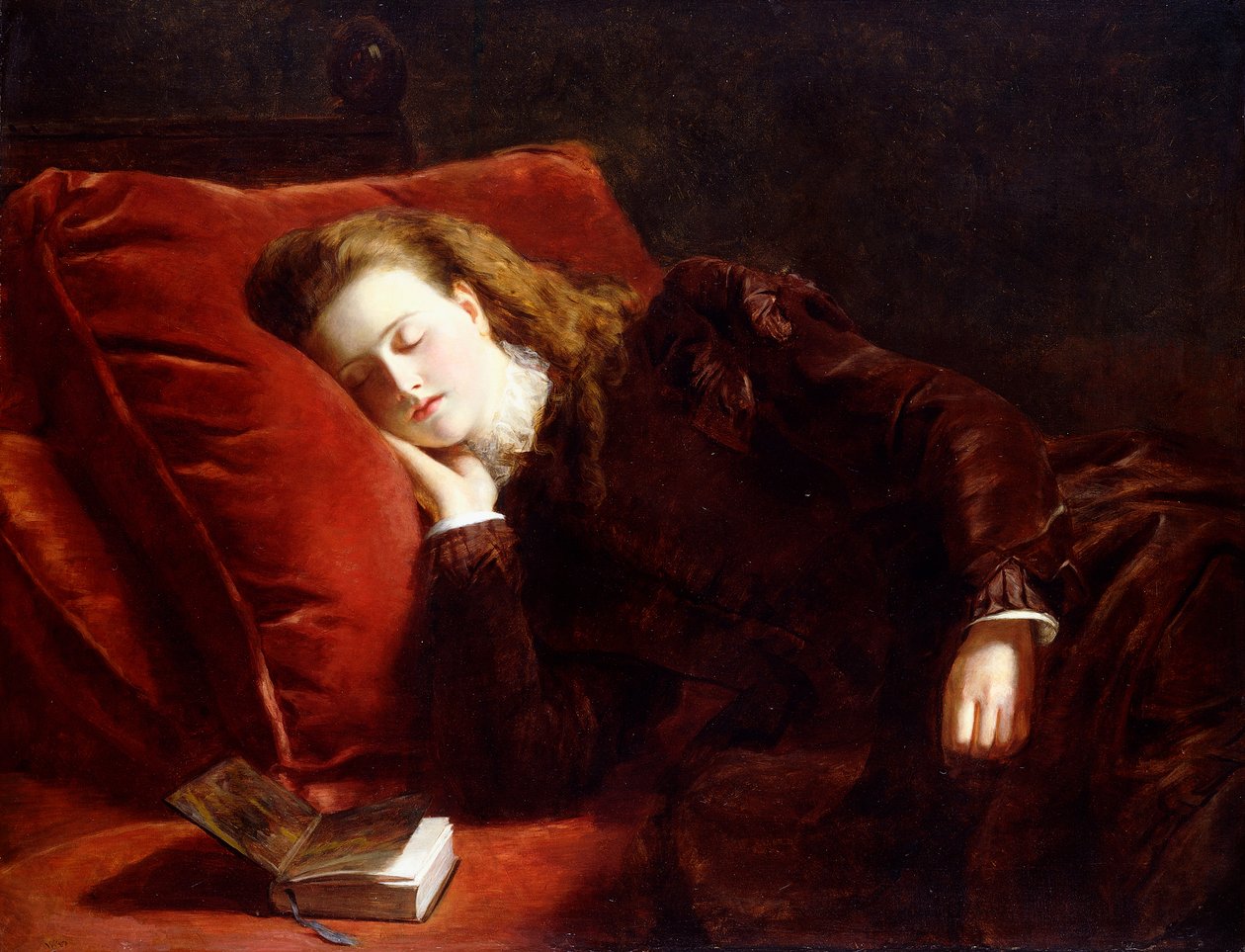 Sommeil | William Powell Frith | Estampe d'art