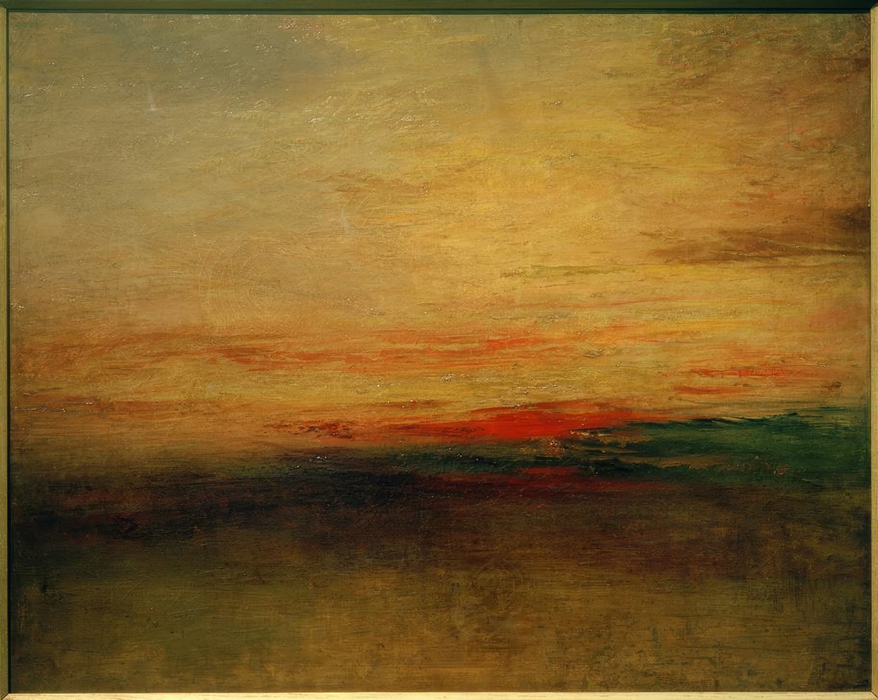 Coucher de soleil (?) | Joseph Mallord William Turner