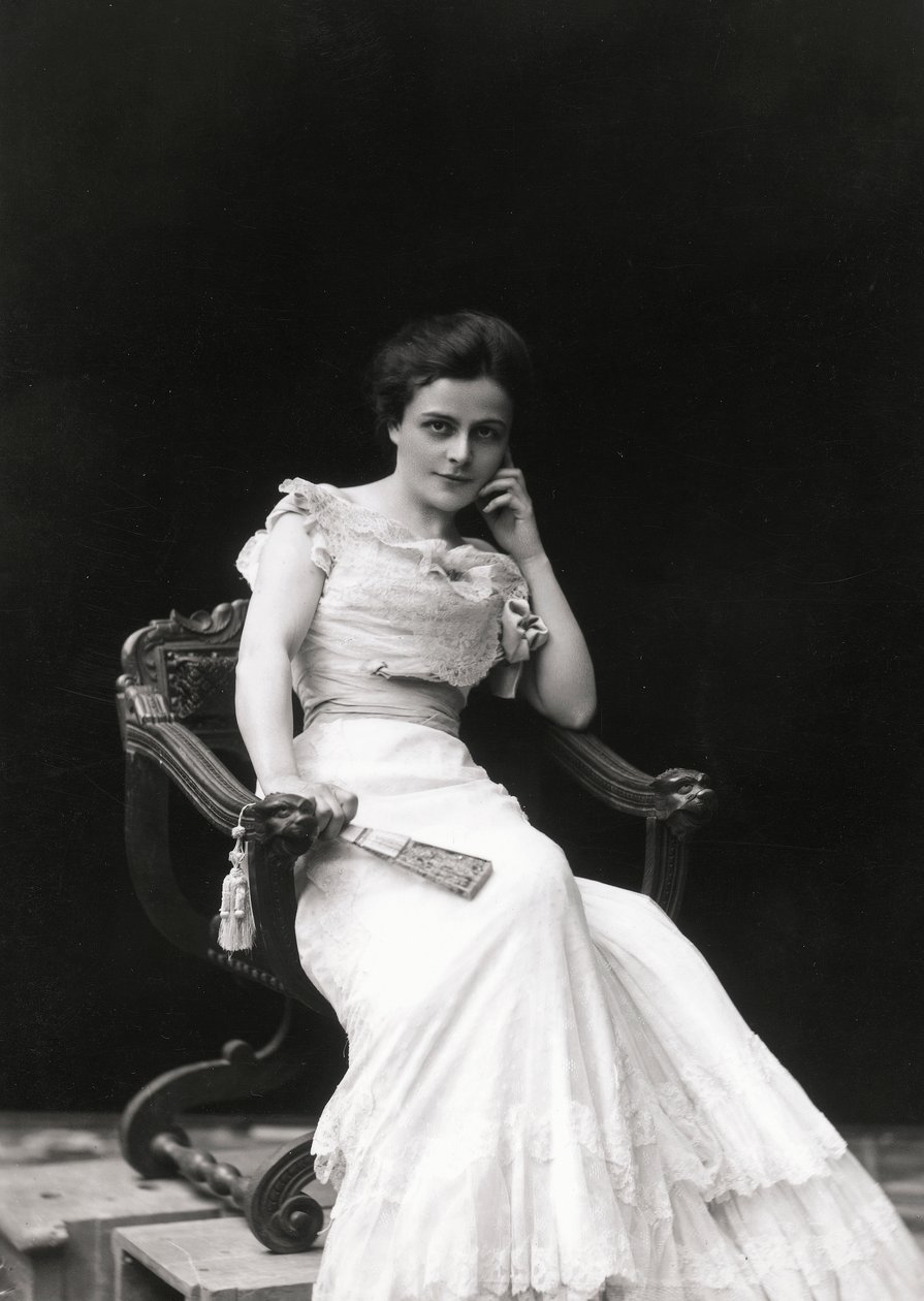Portrait féminin | Henry Charles Fehr | Estampe d'art