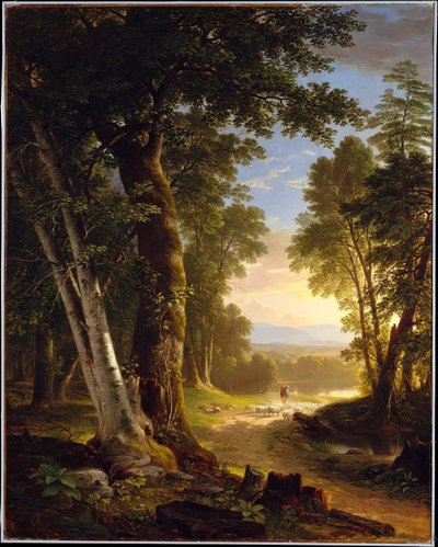 impression d'arts de Asher Brown Durand