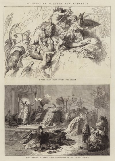 impression d'arts de Wilhelm von Kaulbach