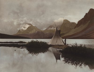 Lac Bow (photo couleur) | Byron Hill Harmon | Estampe d'art