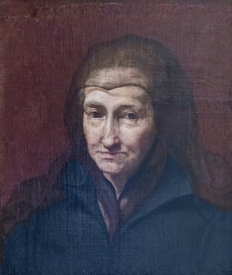 Portrait d'une vieille femme | Estampe d'art