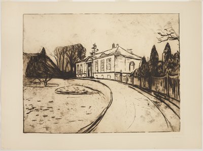 The House | Edvard Munch | Estampe d'art