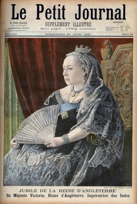 La reine Victoria, reine d'Angleterre, à l'occasion de son jubilé ...
