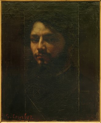 Autoportrait | Gustave Courbet | Estampe d'art