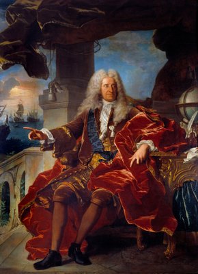 Portrait du banquier Samuel Bernard (1651-1739)