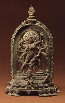 Tirthankara Parsvanatha, Maitraka, Akota, Gujarat (bronze)