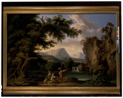 Une paire de paysages | Jacob Philippe Hackert