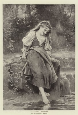 Le Miroir de la Nature | Leon Bazile Perrault | Estampe d'art