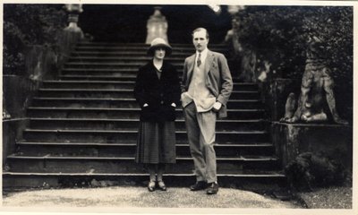 Lady Rachel Cavendish et le vicomte Stuart de Findhorn (photo noir et ...