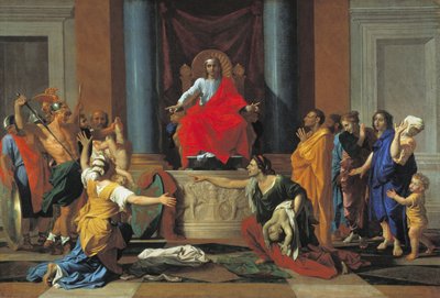 Le jugement de Salomon, 1649 | Nicolas Poussin