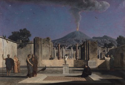 Rêve dans les ruines de Pompéi, 1866 | Estampe d'art