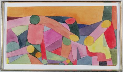 (Sans titre) Composition en couleur, c.1914 (aquarelle et crayon sur ...