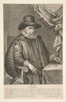 Portrait de John Speed | Solomon Savery | Estampe d'art